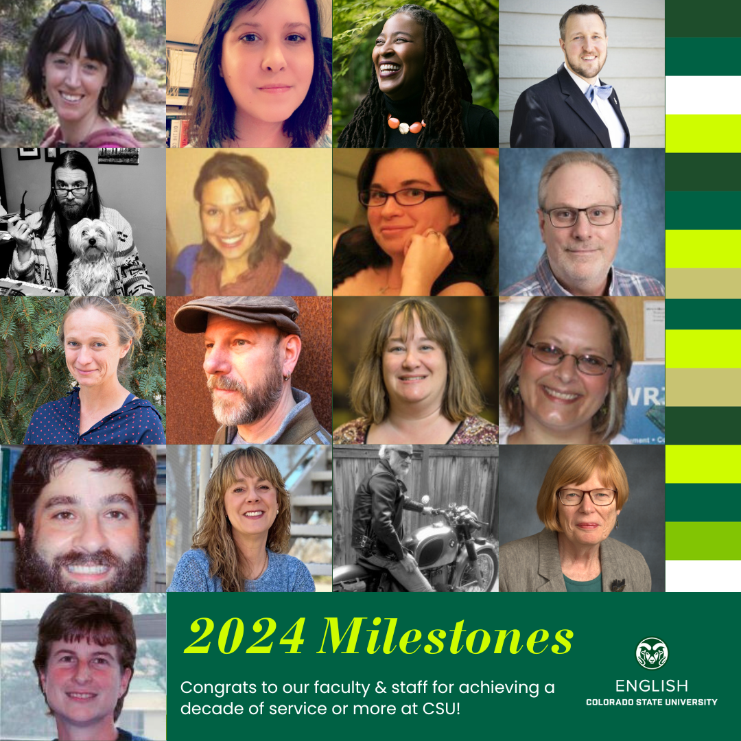 English faculty & staff achieve major service milestones - English ...