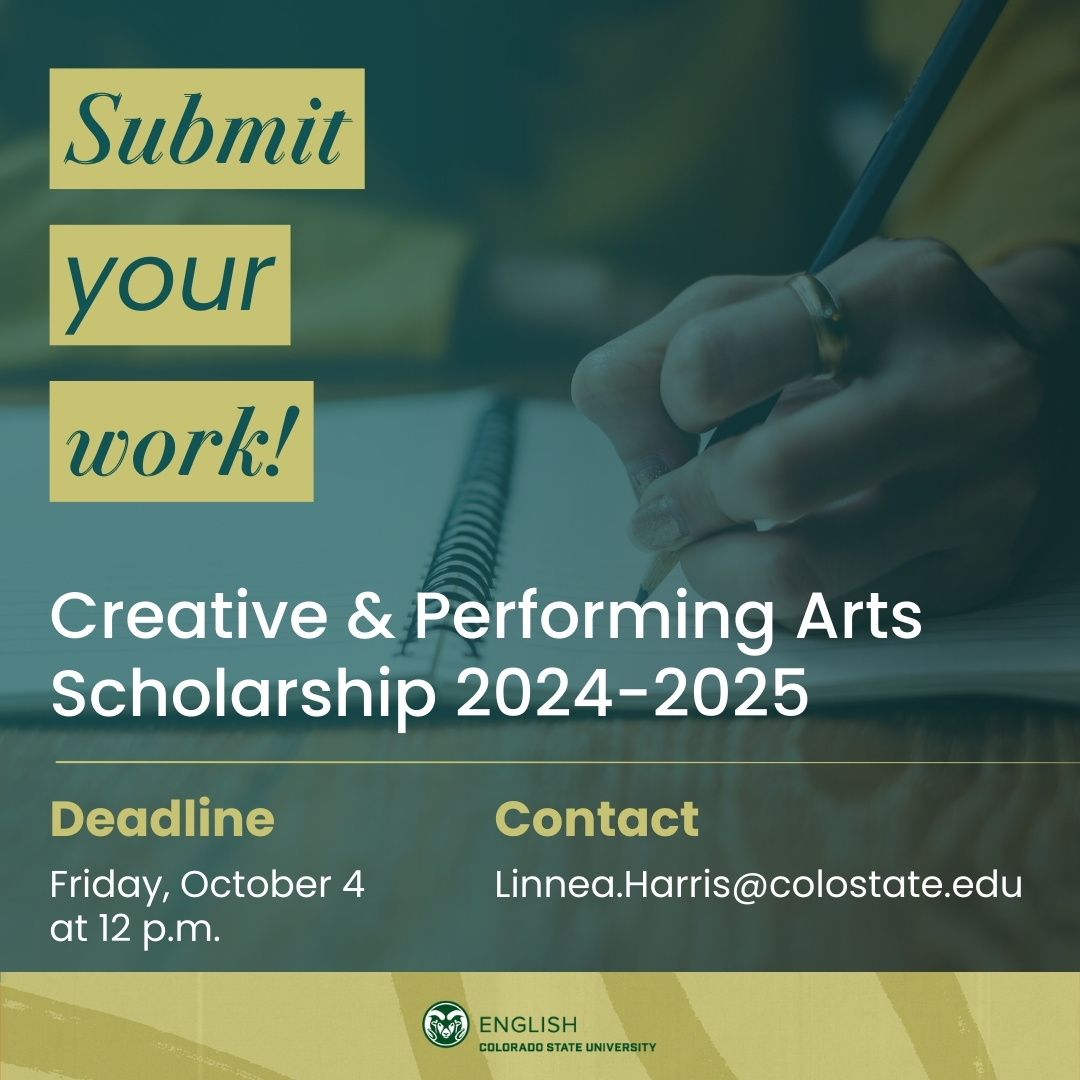 Call for Submissions: Creative & Performing Arts Scholarship - English ...